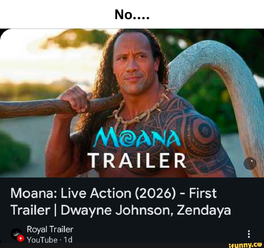 TRAILER Moana: Live Action (2026) - First Trailer I Dwayne Johnson, Zendaya Royal Trailer ...