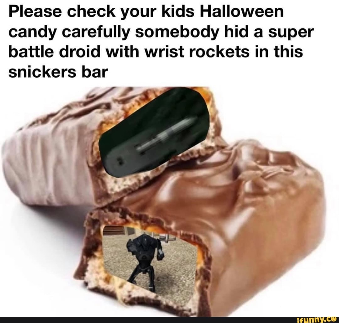Please check your kids Halloween candy carefully somebody hid a super ...
