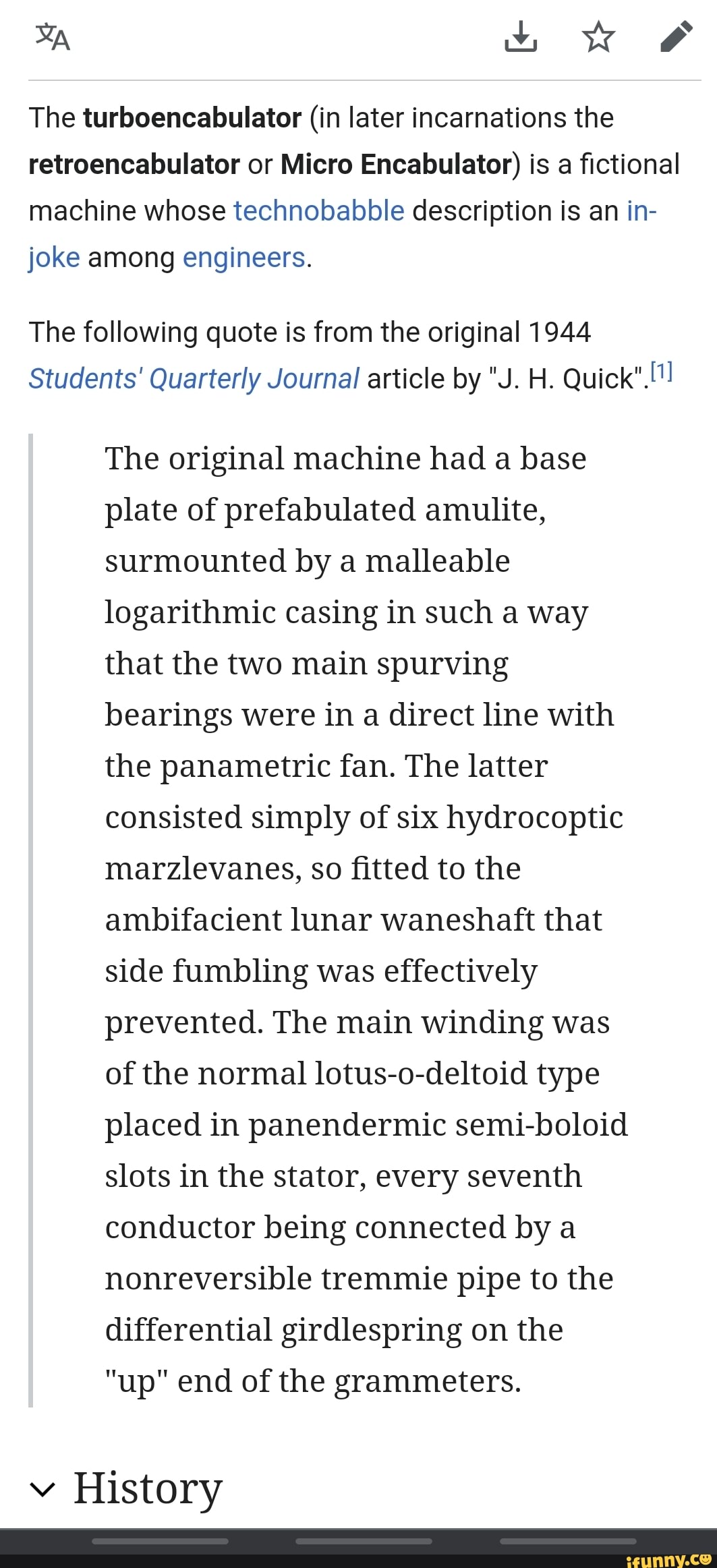 Retroencabulator memes. Best Collection of funny Retroencabulator ...