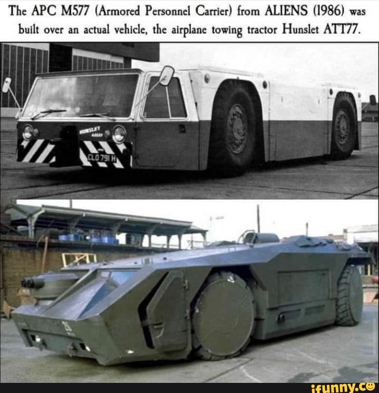 The APC M577 (Armored Personnel Carrier) from ALIENS (1986) was built ...