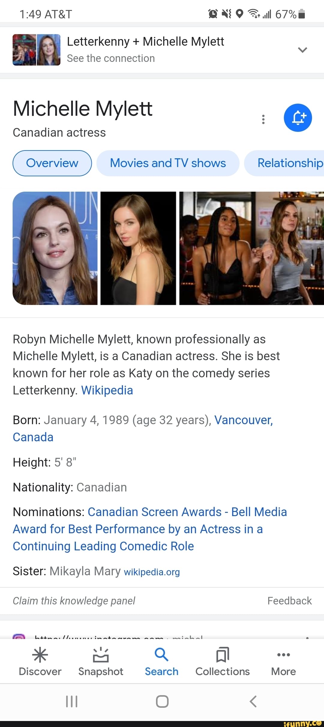 Letterkenny + Michelle Mylett See the connection Michelle Mylett ...