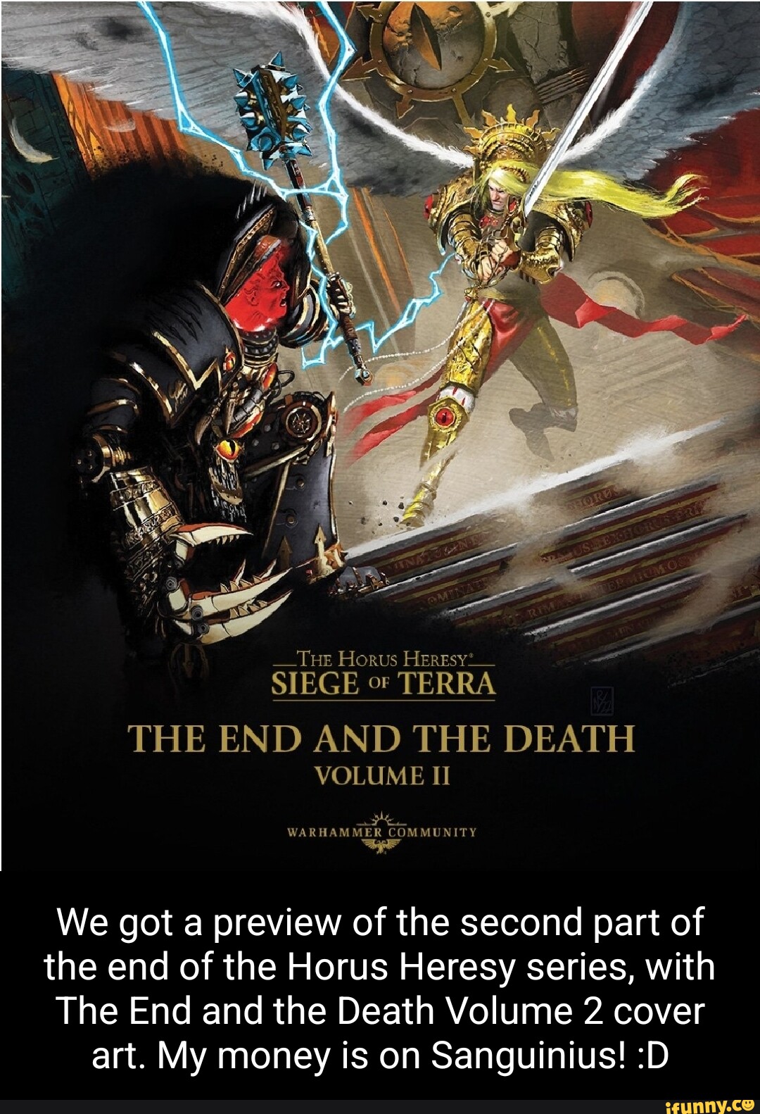 -Tim Horus HERESY: SIEGE of TERRA THE END AND THE DEATH VOLUME II ...