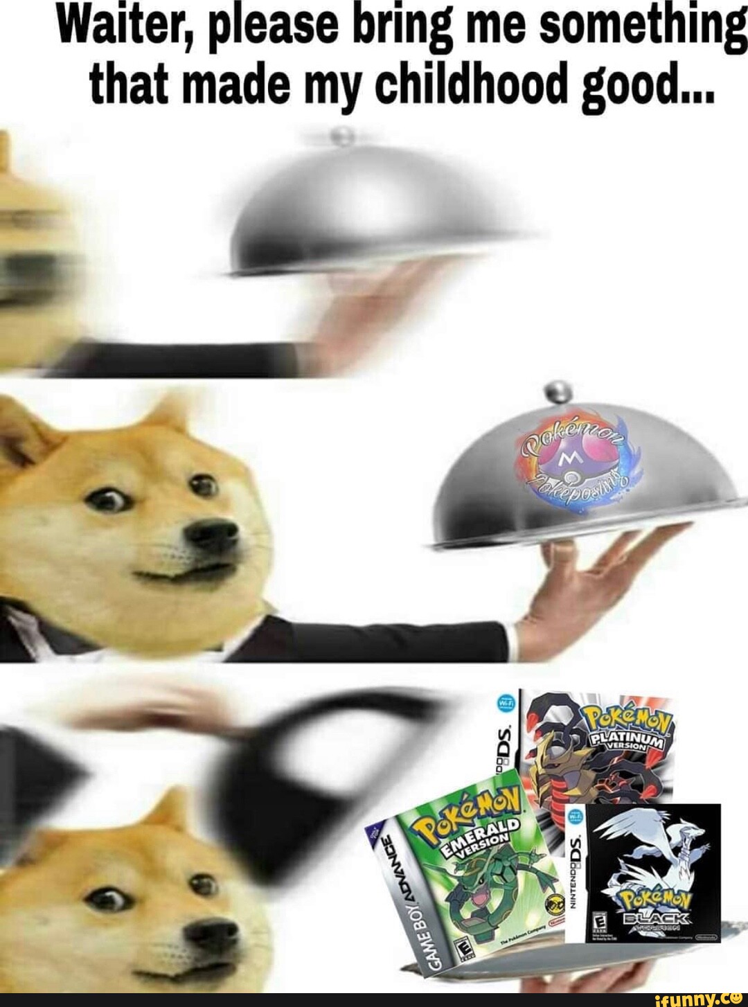 Waiter, please bring me something that made my childhood good... - iFunny