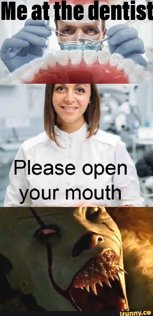 Open your mouth = - iFunny