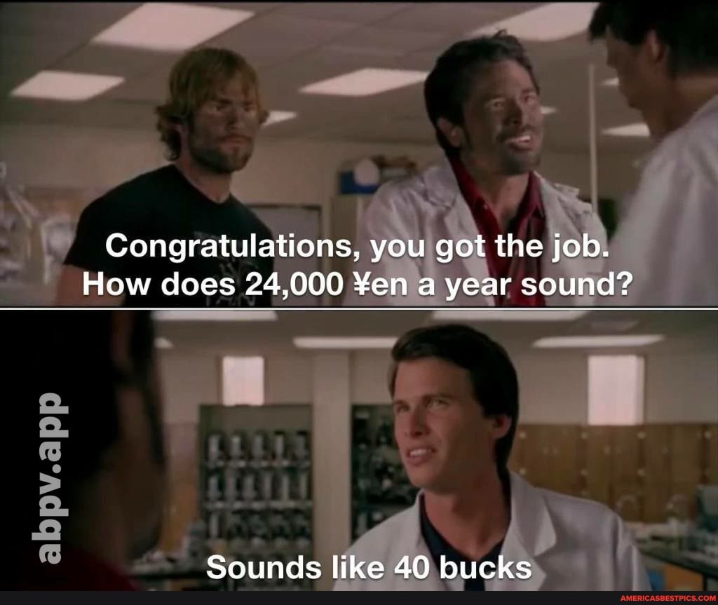 Congratulations, you got the job. How does 24,000 a year sound? abpv ...