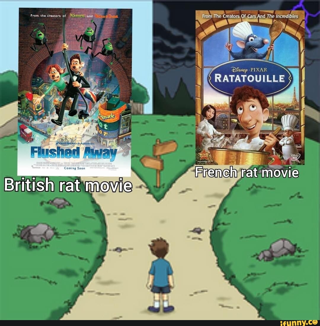 From The Creators, And The Incredibles RATATOUILLE French rat movie ...