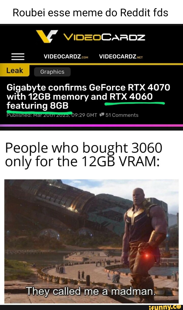 Videocardz memes. Best Collection of funny Videocardz pictures on ...