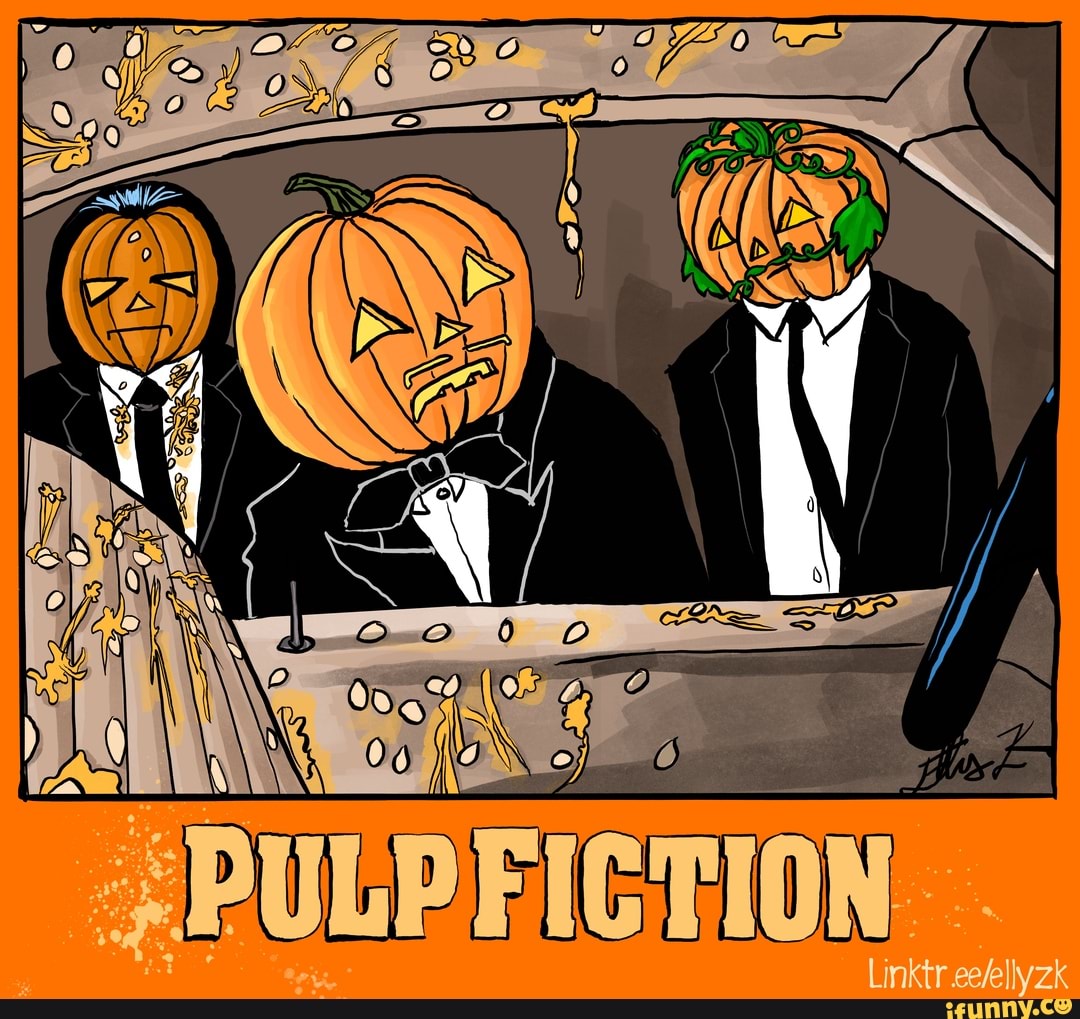 #halloween #pulp_fiction #pumpkin #jackolantern #jack-o-lantern #funny ...