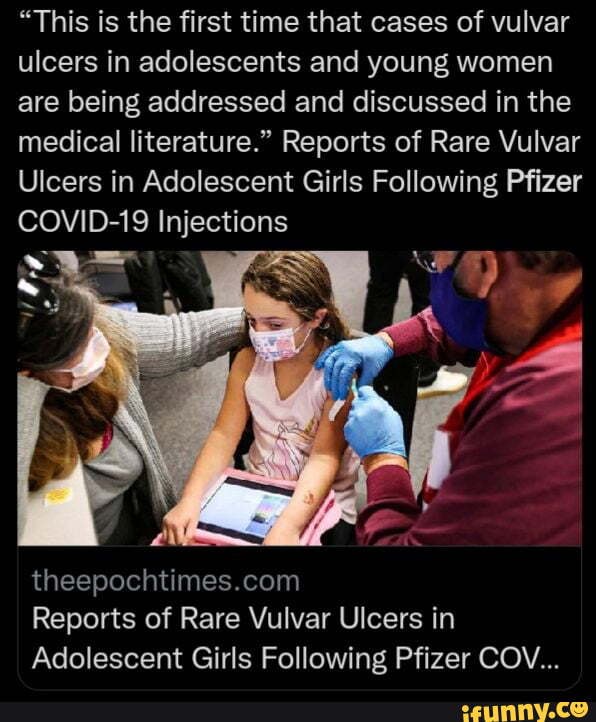 "This is the first time that cases of vulvar ulcers in adolescents and ...
