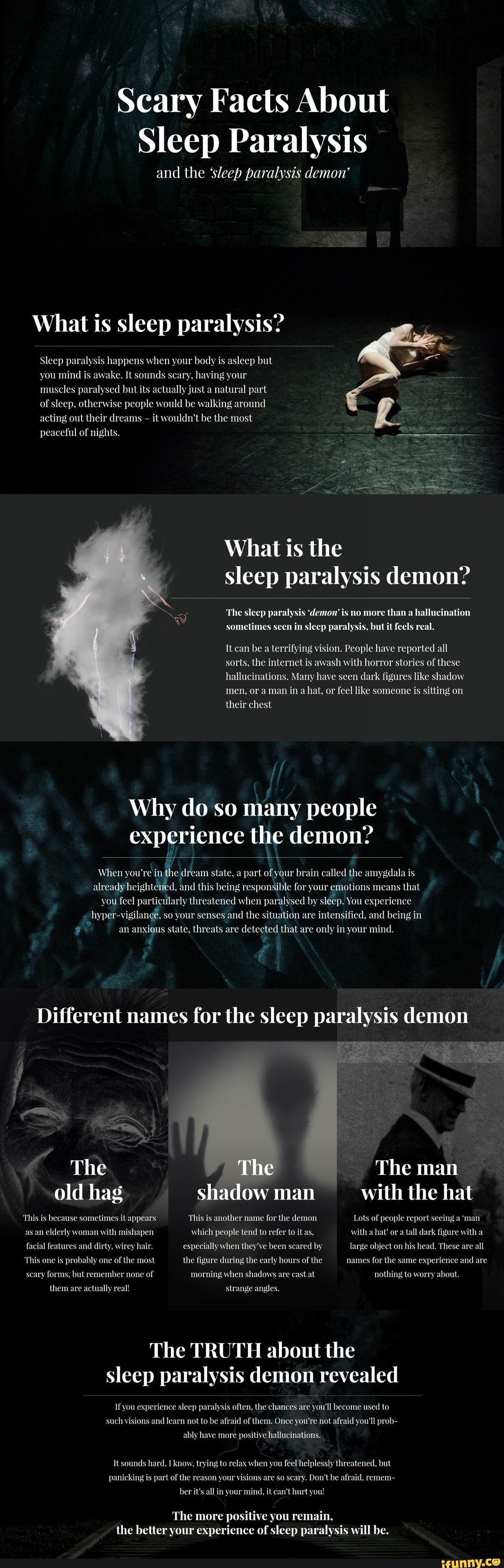 Scary Facts About Sleep Paralysis and the ”sleep paralysis demon' What ...