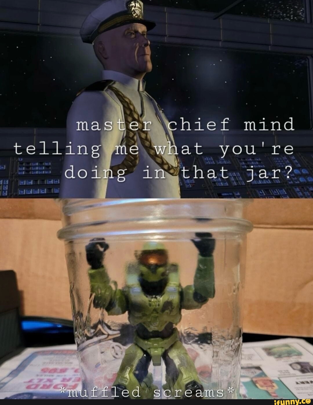 Mind telling at you're jar? *muttted sCreams \ - iFunny