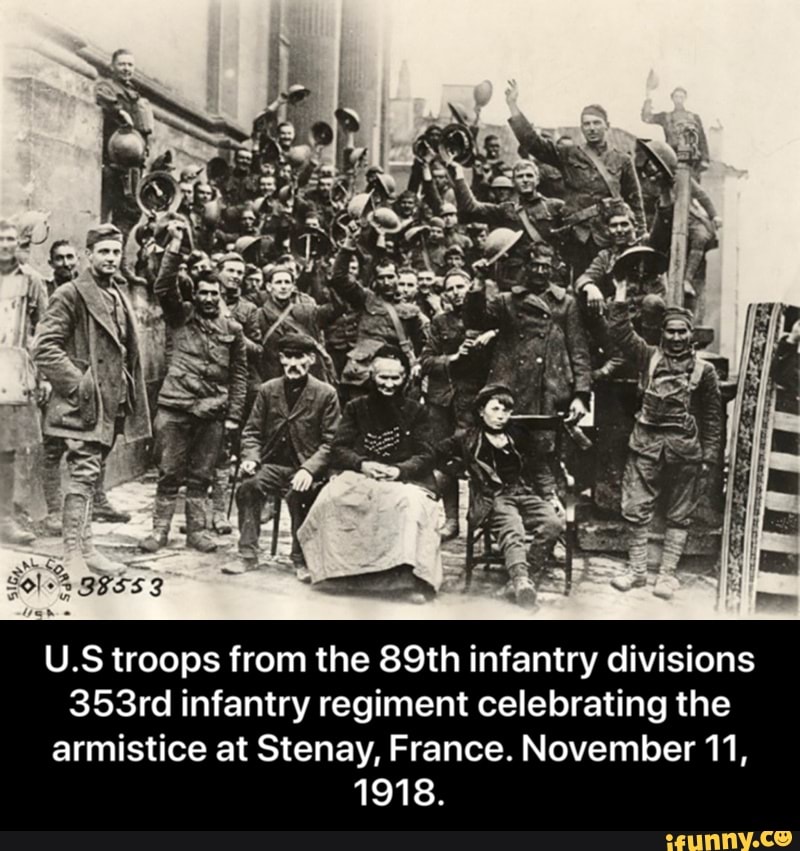 U.S troops from the 89th infantry divisions 353rd infantry regiment ...