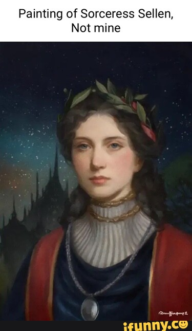 Painting of Sorceress Sellen, Not mine Abs" - iFunny