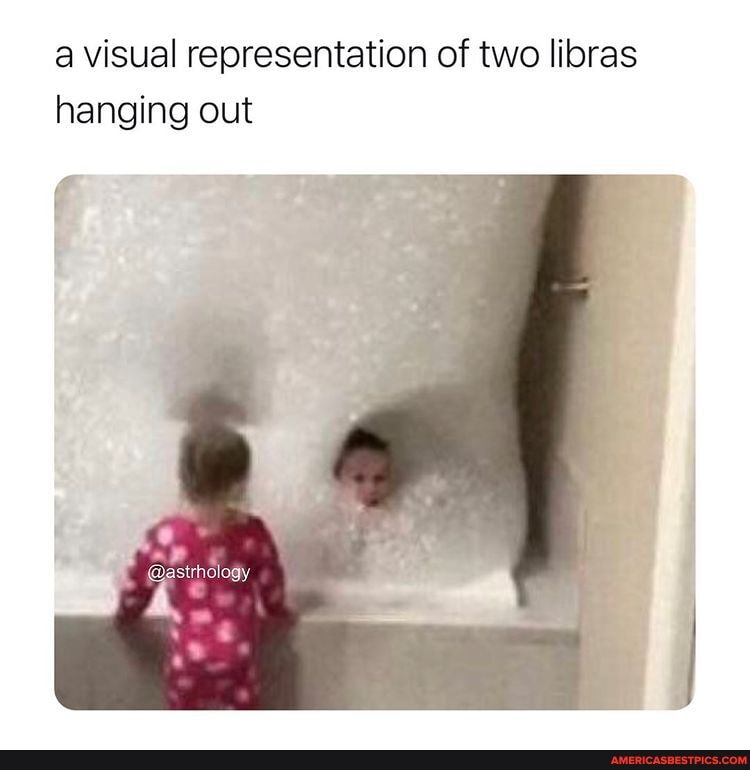 A visual representation of two libras hanging out - America’s best pics ...