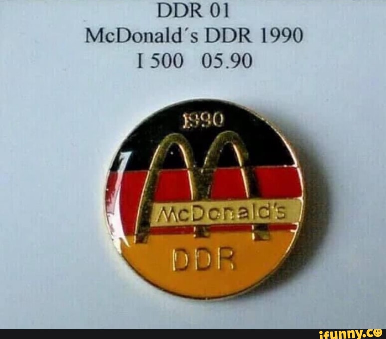 McDonald's DDR 1990 - iFunny