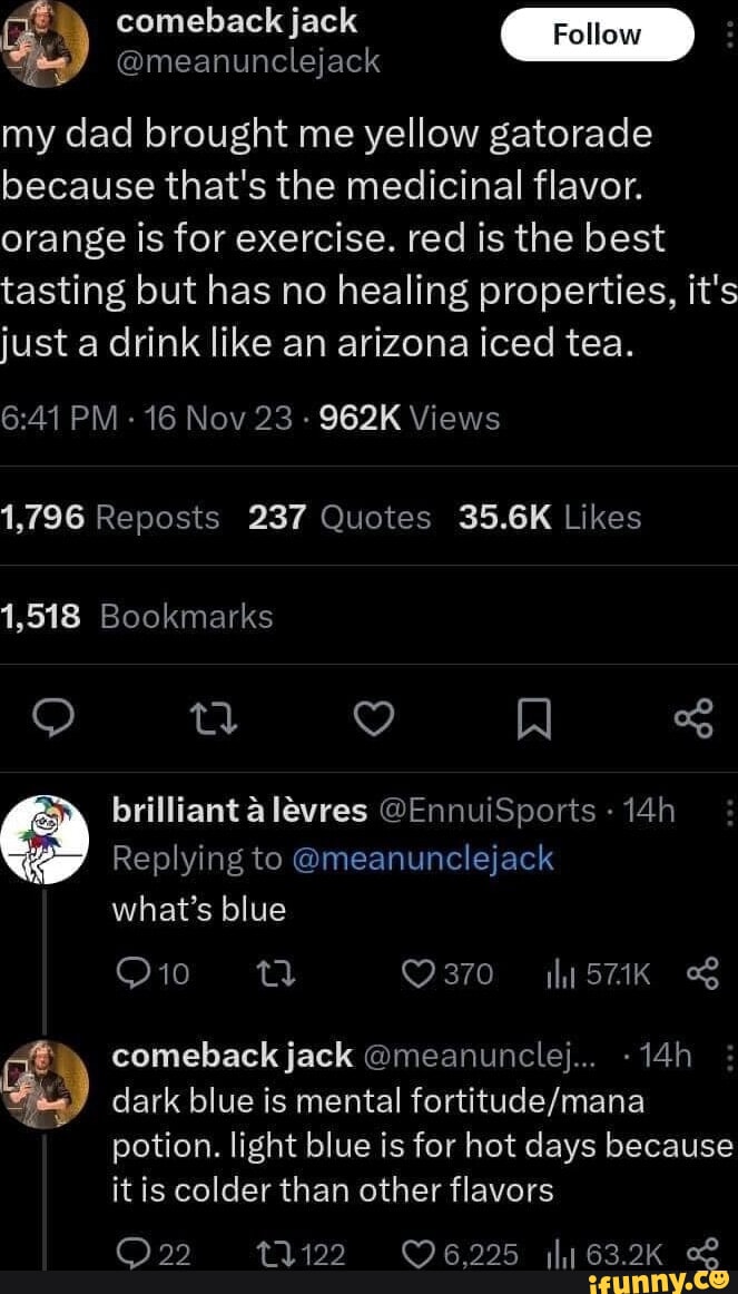 Gatorade memes. Best Collection of funny Gatorade pictures on iFunny