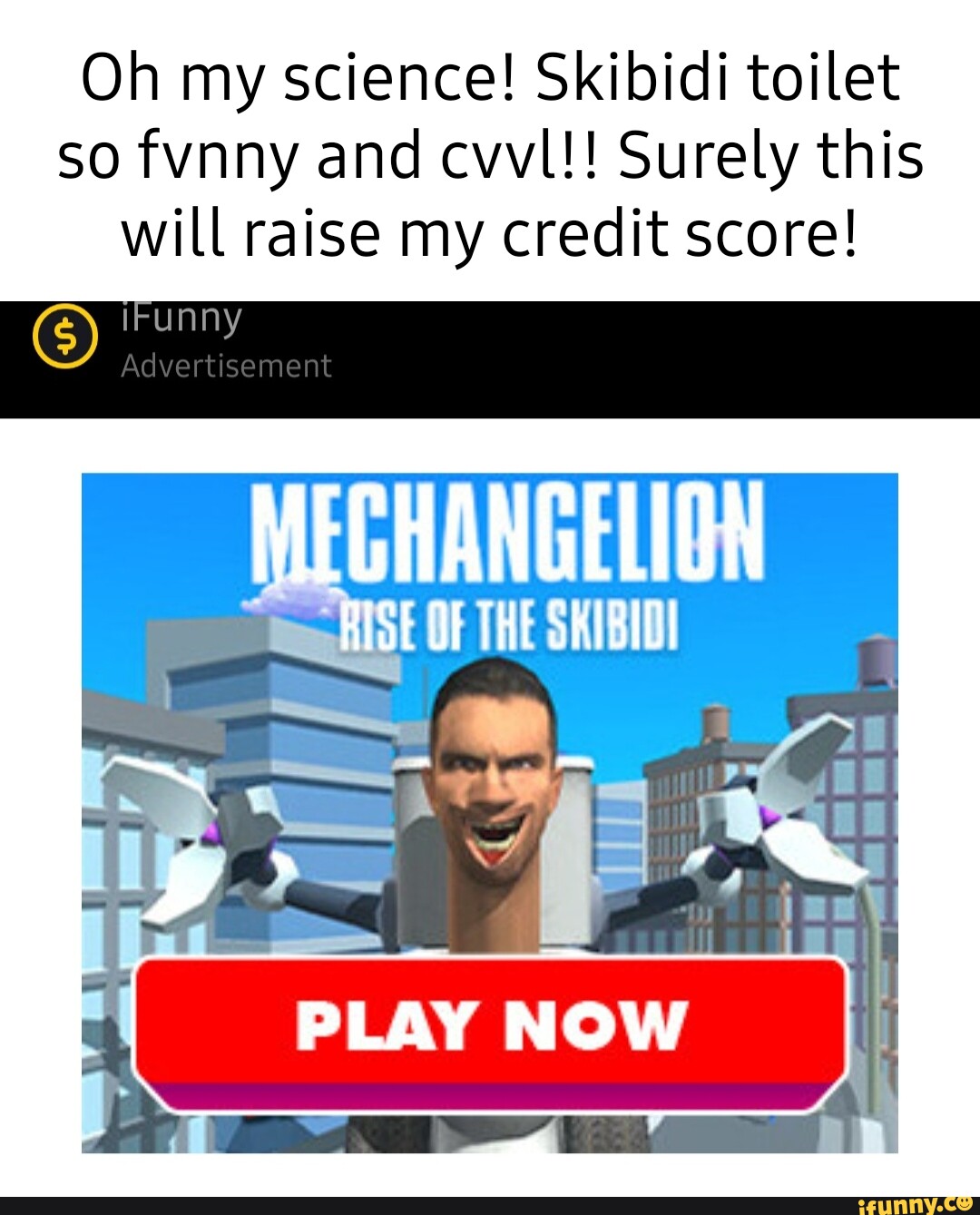 Oh my science! Skibidi toilet so fvnny and cvvl!! Surely this will ...