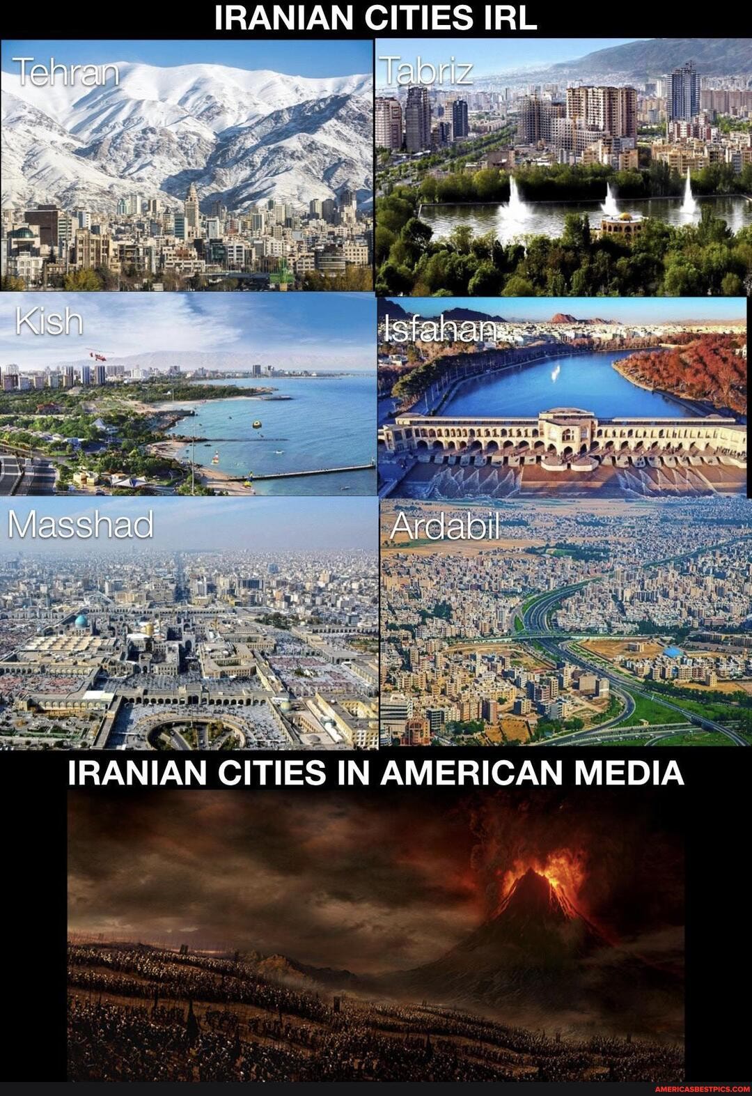 IRANIAN CITIES IRL achran abriz Kish Isfahan, Masshad Ardabil IRANIAN ...
