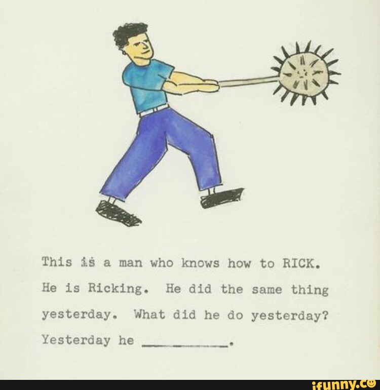 Ricking memes. Best Collection of funny Ricking pictures on iFunny