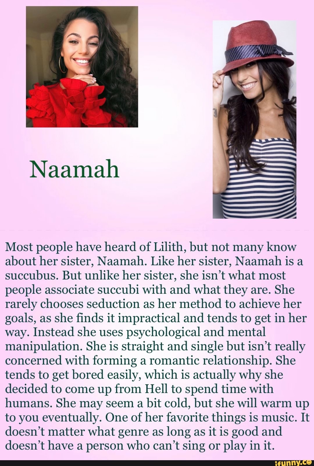 Naamah Most people have heard of Lilith, but not many know about her ...