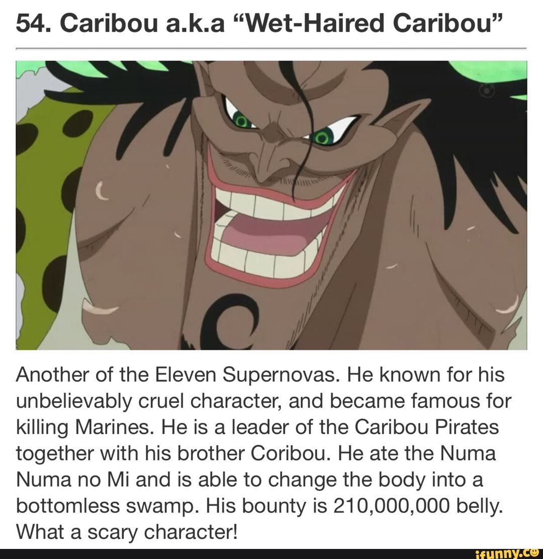 54. Caribou a.k.a “Wet-Haired Caribou” Another of the Eleven Supernovas ...