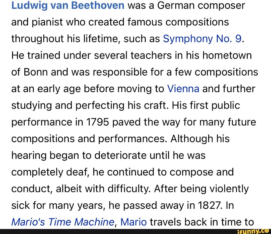 Ludwig van Beethoven was a German composer and pianist who created ...