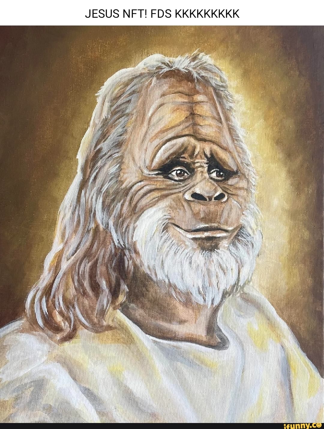 JESUS NFT! FDS KKKKKKKKIK if - iFunny Brazil