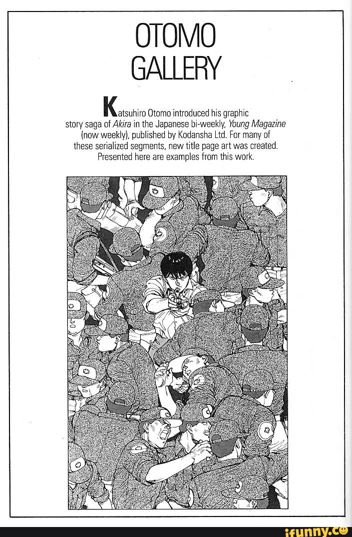 Otomo memes. Best Collection of funny Otomo pictures on iFunny