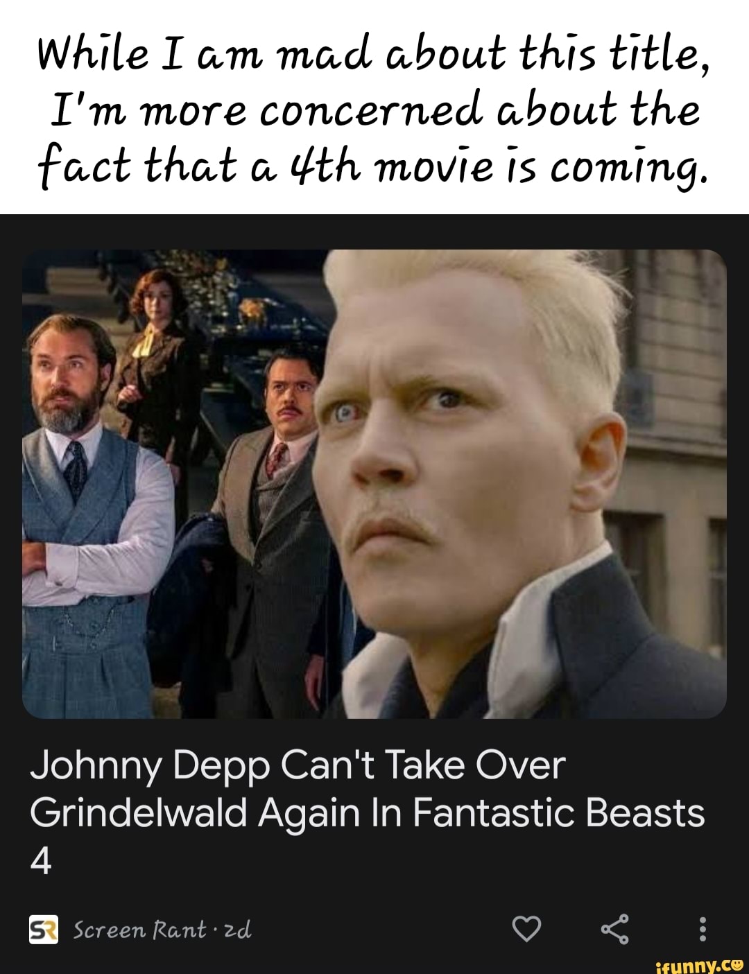 Grindelwald memes. Best Collection of funny Grindelwald pictures on iFunny
