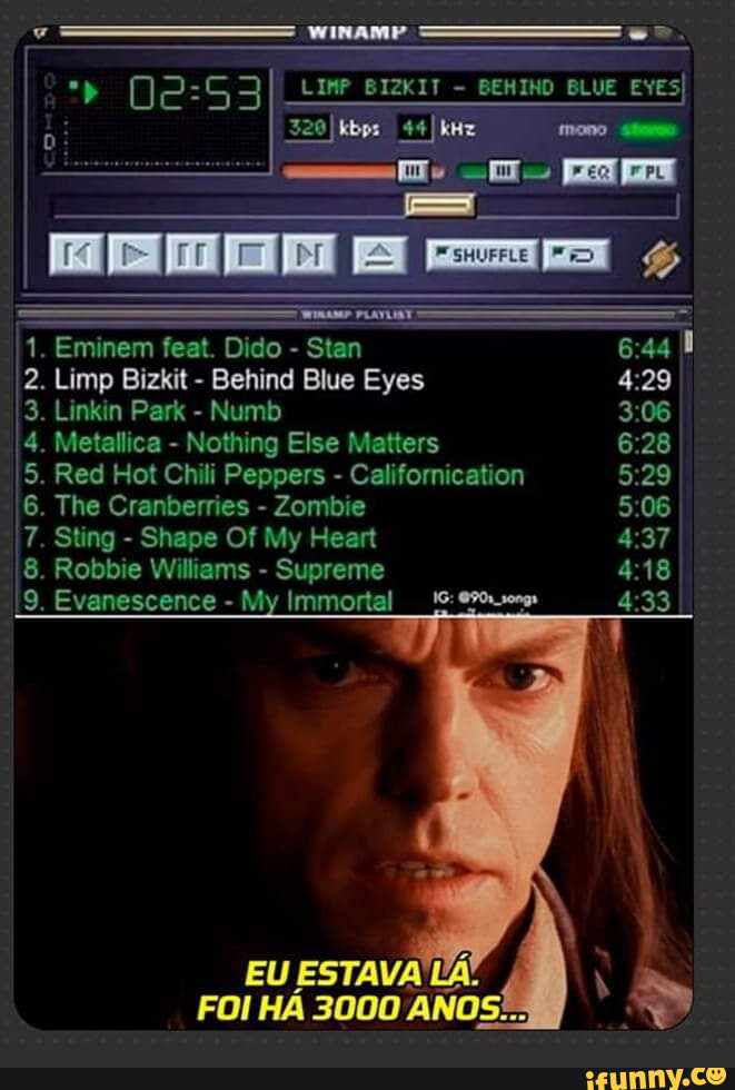 I Limp Bizkit Behind Blue Eyes Bs Eoe 1 Eminem Feat Dido Stan 2