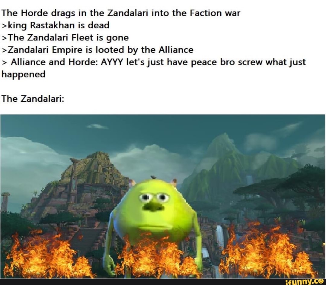 Zandalari memes. Best Collection of funny Zandalari pictures on iFunny