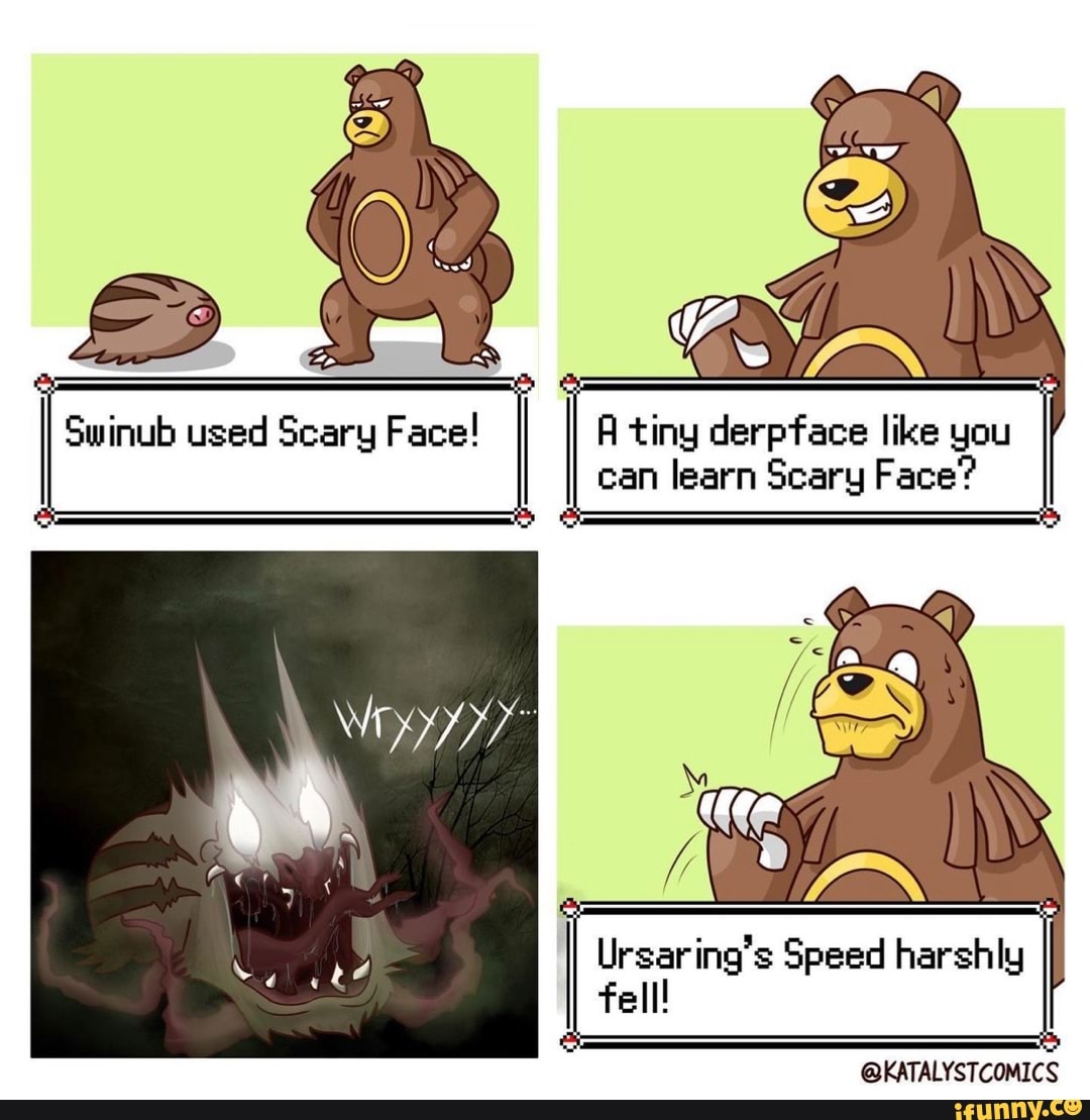 Scary Face Meme