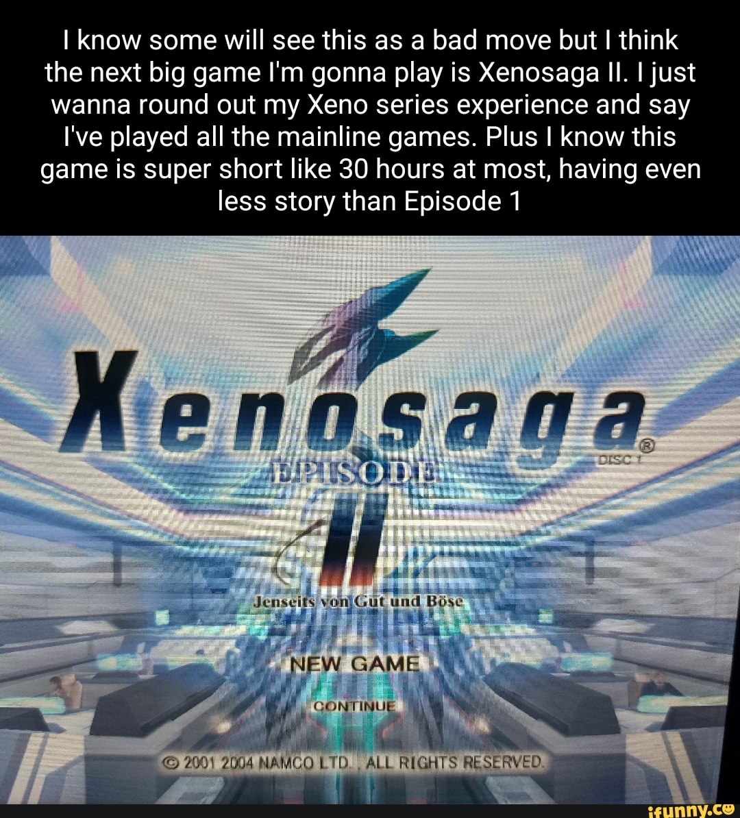 Xenosaga memes. Best Collection of funny Xenosaga pictures on iFunny