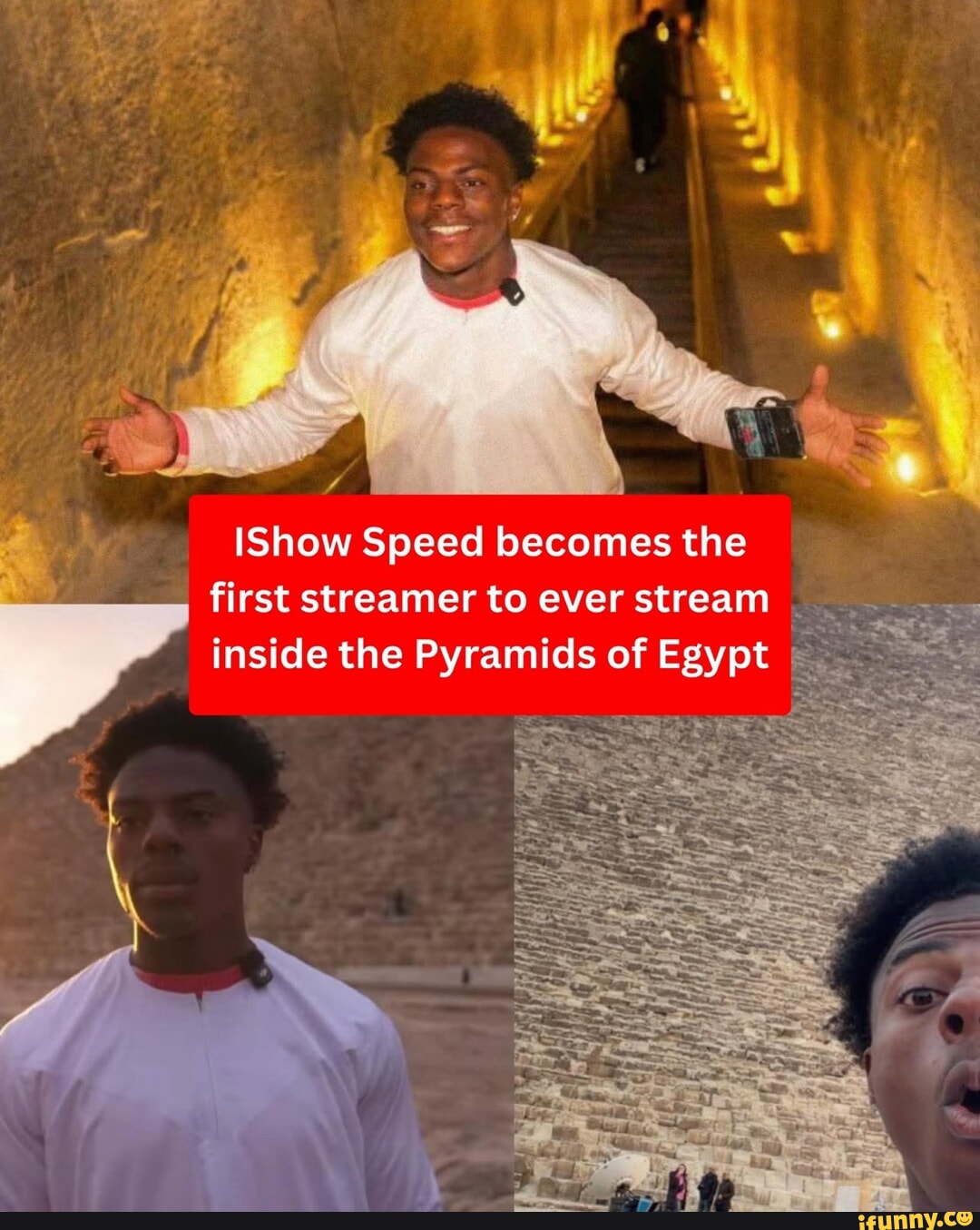 [Show Speed becomes the first streamer to ever stream inside the ...