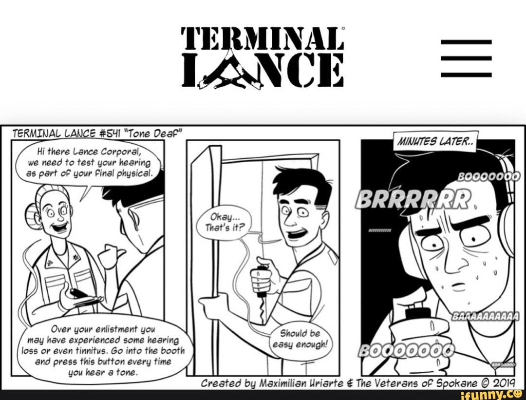 TERMINAL == LANCE TERMINAL LANCE #541 "Tone Deaf" Hi there Lance ...
