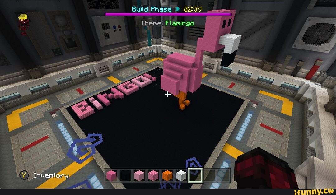 Build Phase Theme! Flamingo Inventory - iFunny