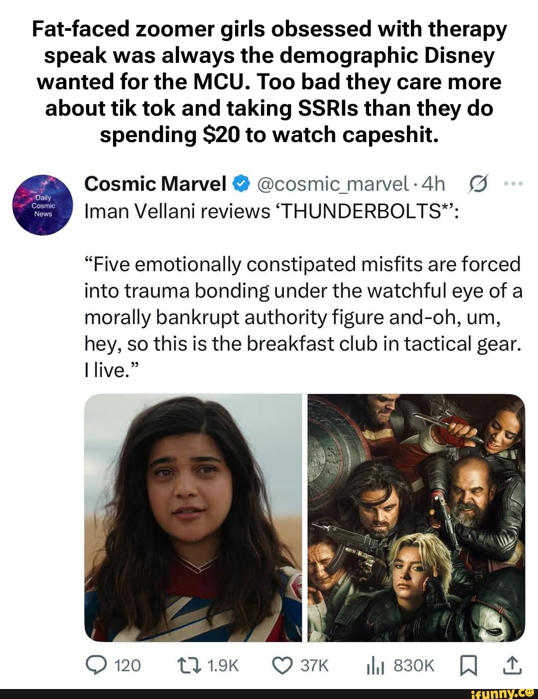 Fat-faced zoomer girls obsessed with therapy speak was always the ...