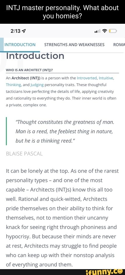 Intj memes. Best Collection of funny Intj pictures on iFunny