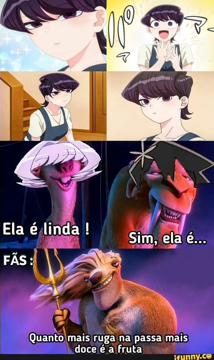 Ela é linda ! Sim, ela é... Quanto mais ruga na passa mais doce é fruta ...