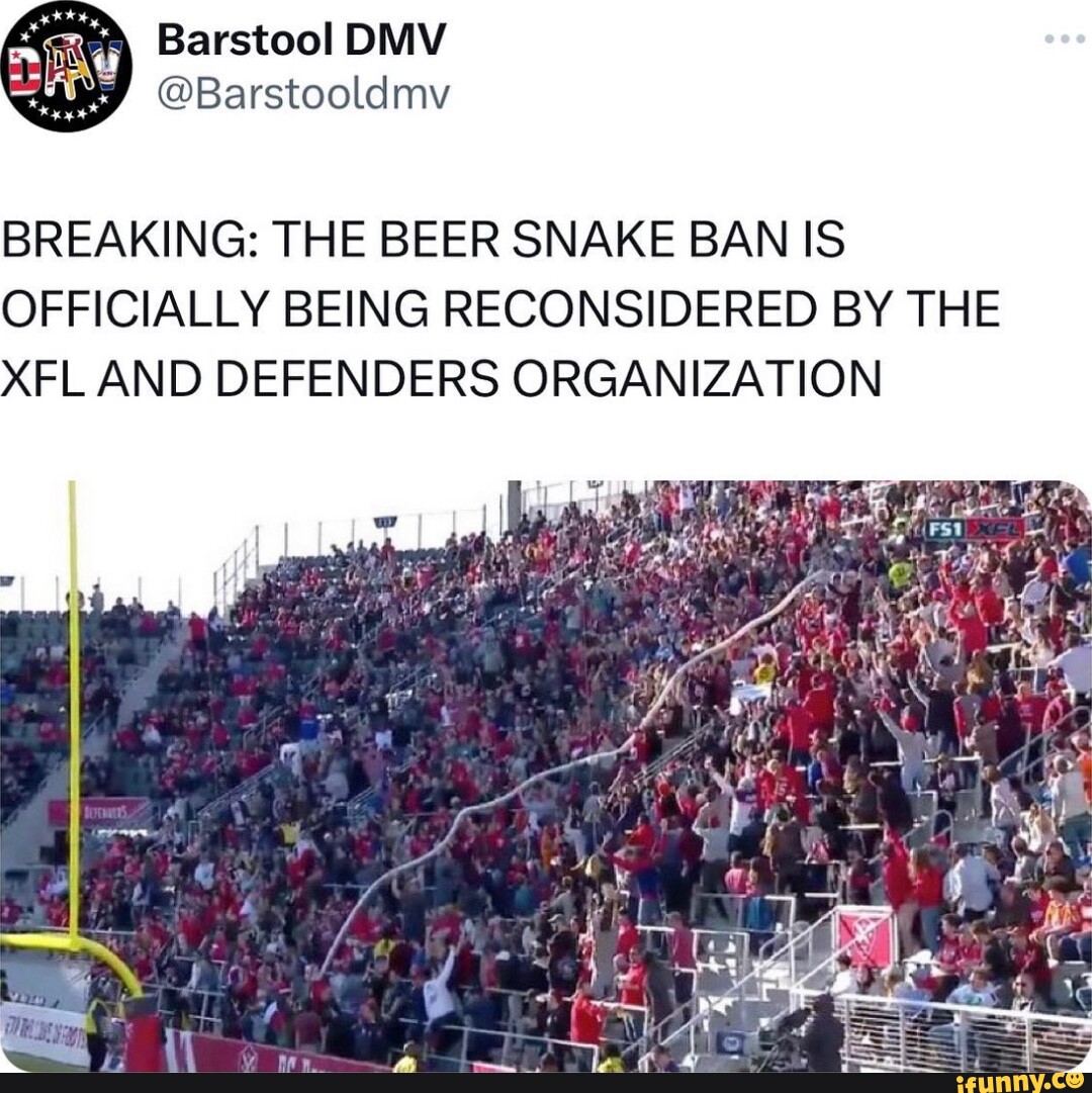 BREAKING: THE BEER SNAKE BAN IS OFFICIALLY BEING RECONSIDERED BY THE FL ...