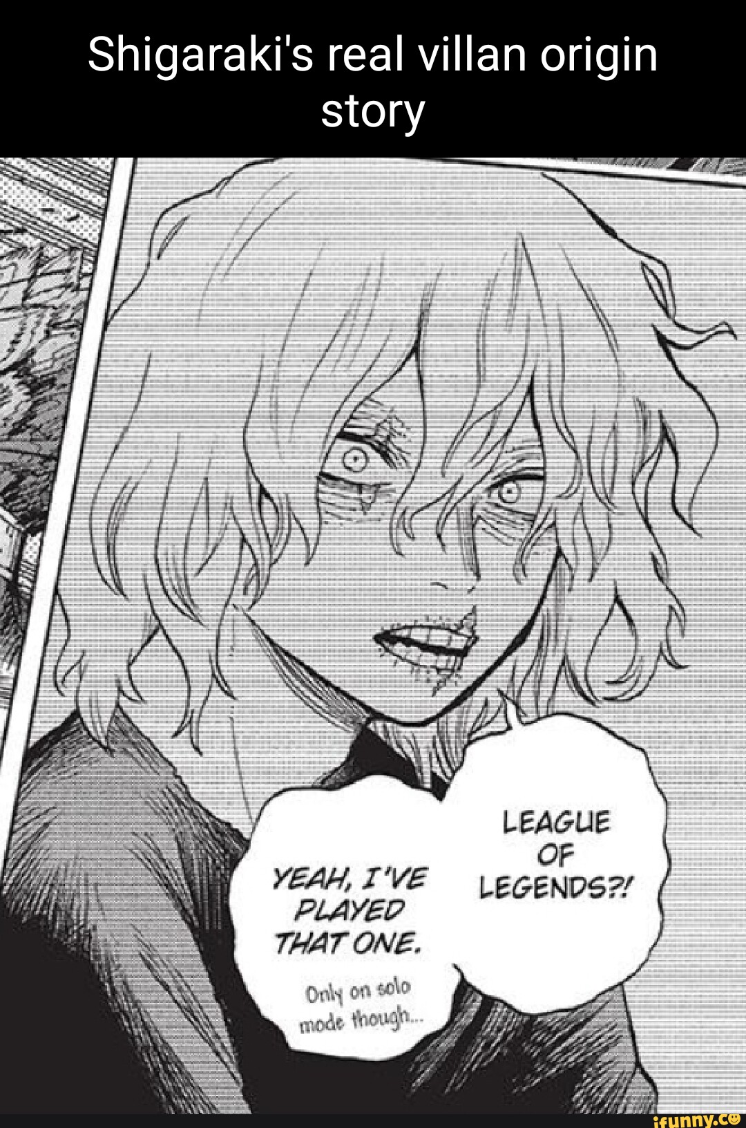 Shigarakis memes. Best Collection of funny Shigarakis pictures on iFunny