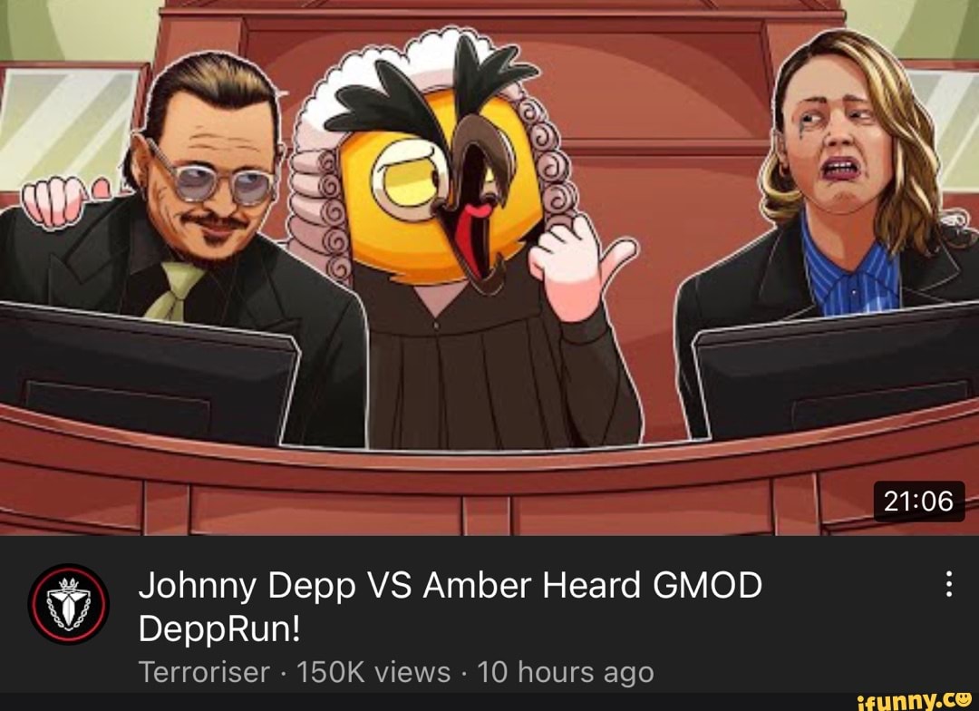 WW Johnny Depp DeppRun! VS Amber Heard GMOD DeppRun! Terroriser - 150K ...