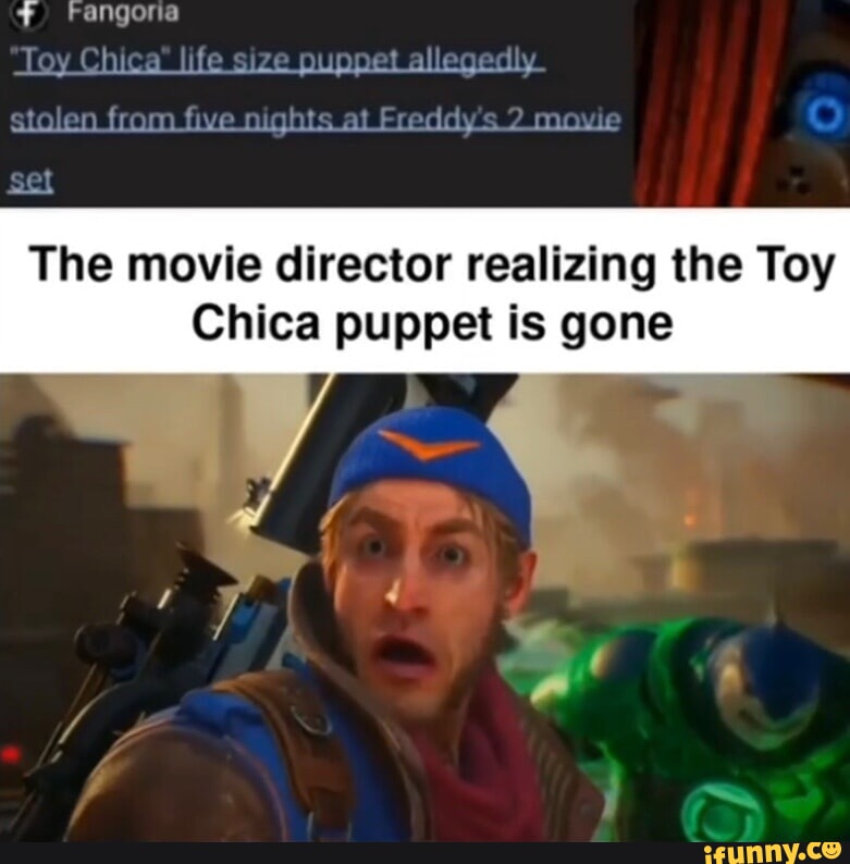 'fangoria 'Toy Toy Chica life size puppet alleged uly Set stolen from ...