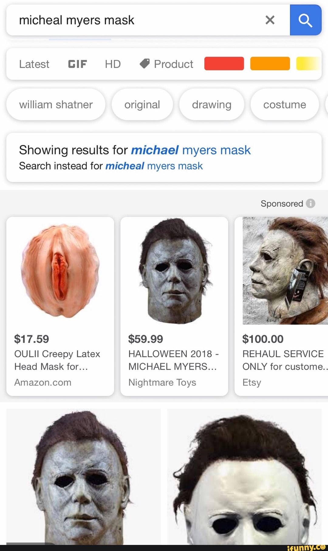 William shatner original drawing costume Showing results for michael ...