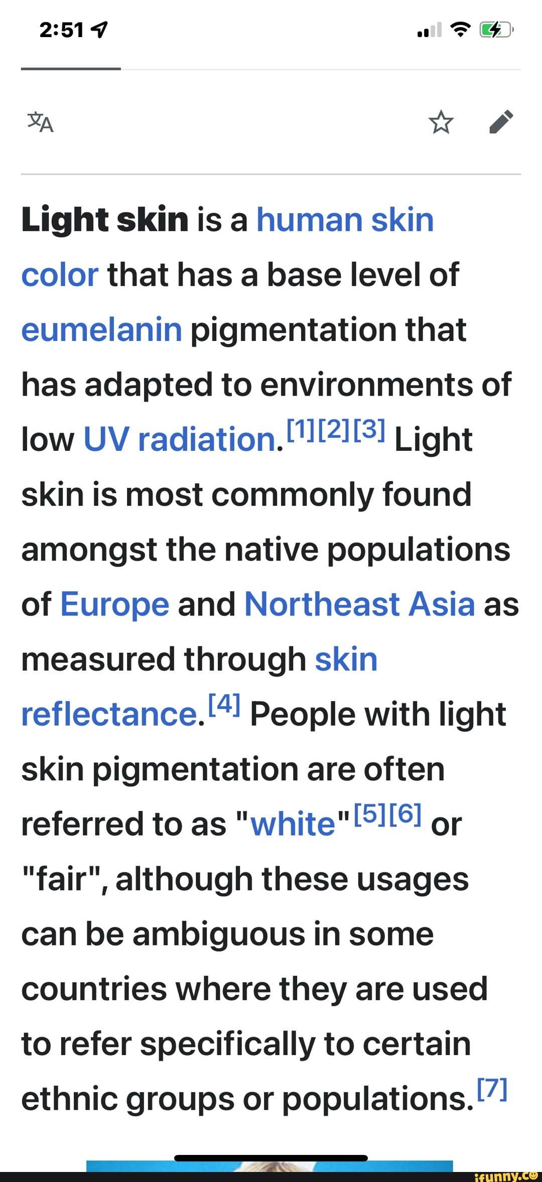 Al ww Light skin is a human skin color that has a base level of ...