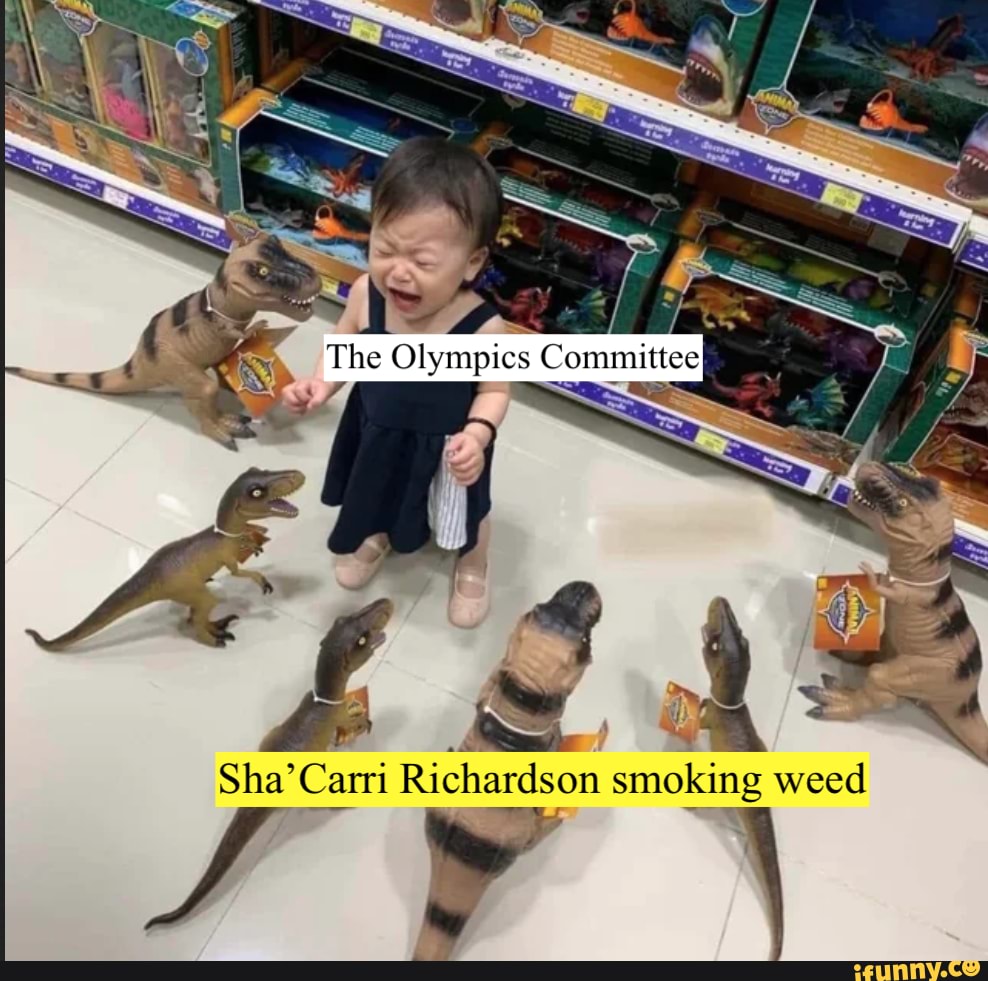 The Olympics Committee Sha' Carri Richardson smoking weed - iFunny
