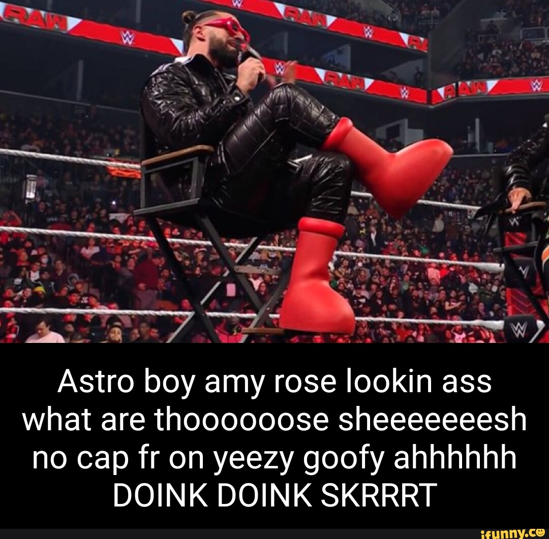 Astro boy amy rose lookin ass what are thoooooose sheeeeeeesh no cap fr ...