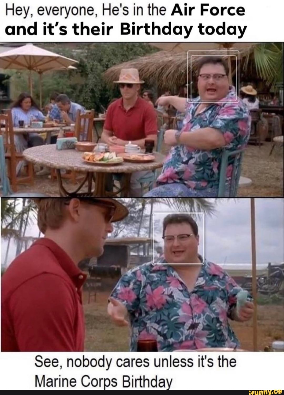 Hey, everyone, He's in the Air Force and it's their Birthday today See ...