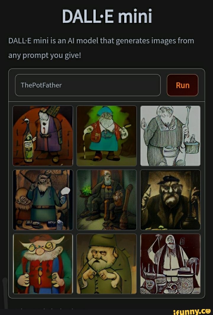 DALE mm DALLE mini is an Al model that generates images from Run I ...