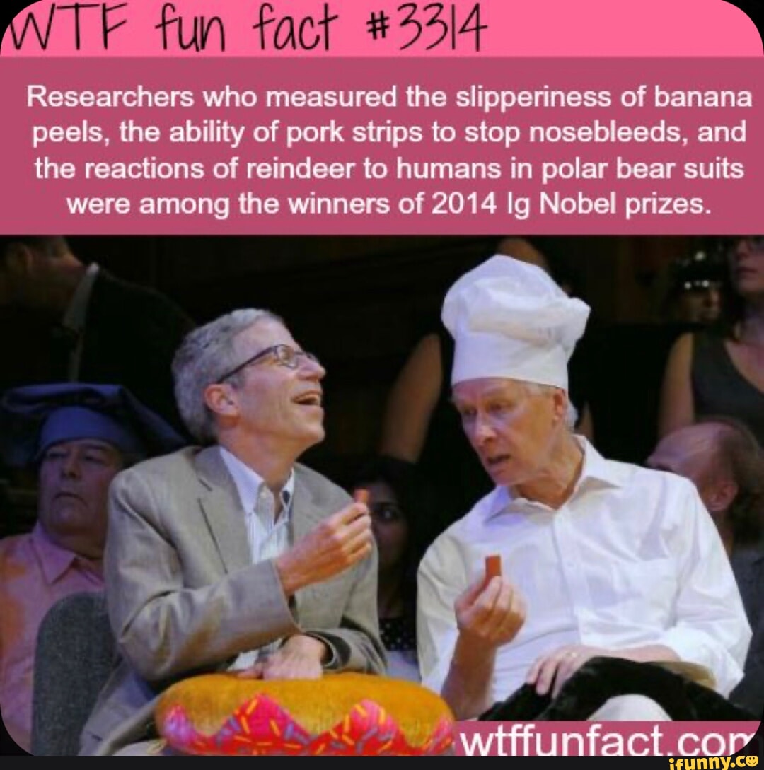ANTE fun fact Researchers who measured the slipperiness of banana peels ...